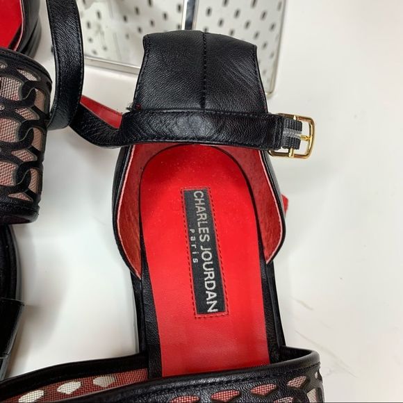 Charles Jourdan | Shoes | Charles Jourdan Paris Leather Ankle Straps ...